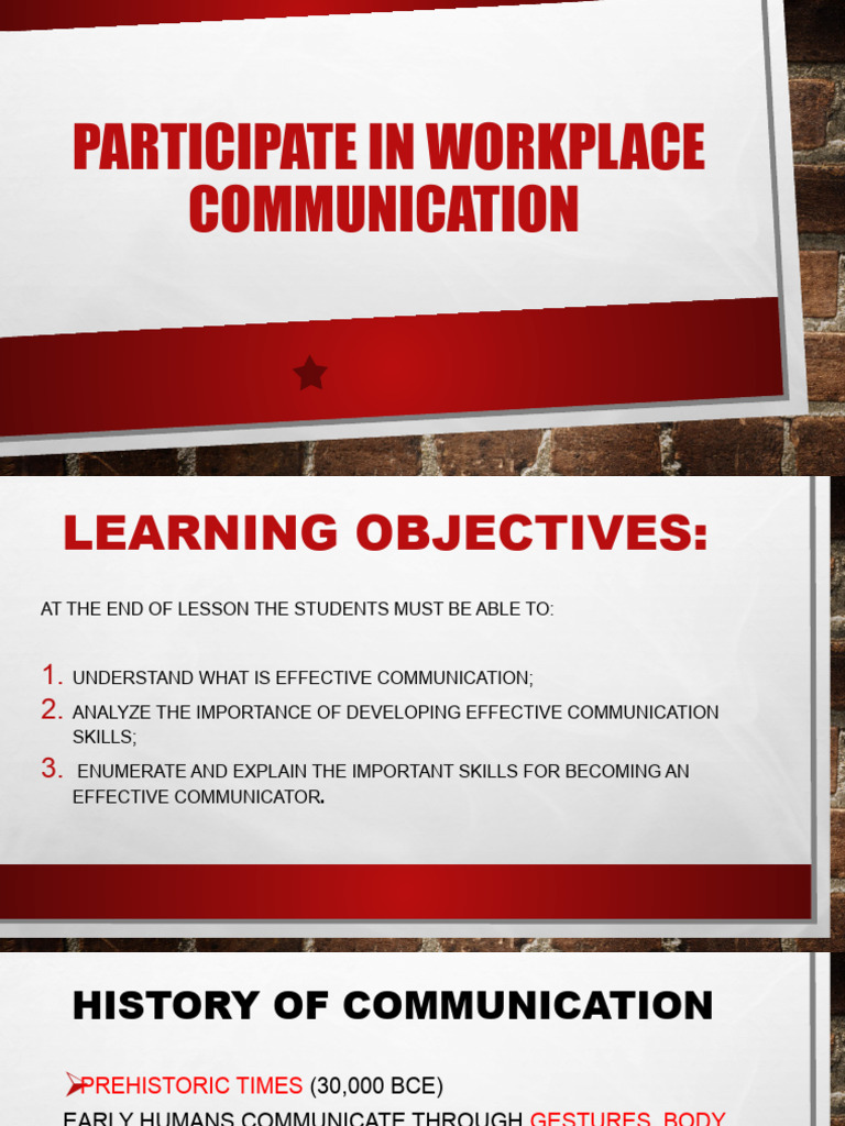 Leson 1 Participate in Workplace Communication | PDF | Communication | Code