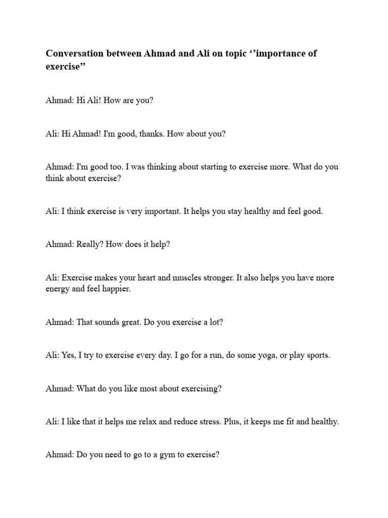 Conversation Plus Pic Story | PDF