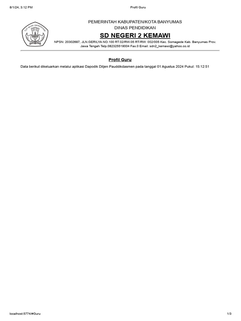 INFO GTK ENDAH S | PDF