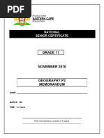 Geogs Gr11 Task 1 Mapwork Memo 2025 | PDF | Image Resolution | Earth ...