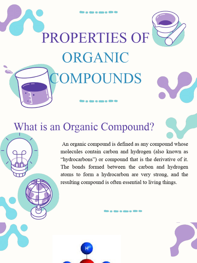 Properties of Organic Compounds | PDF