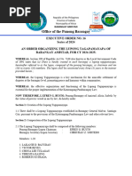 BADAC EO For DESIGNATING THE DUTY OFFICER | PDF