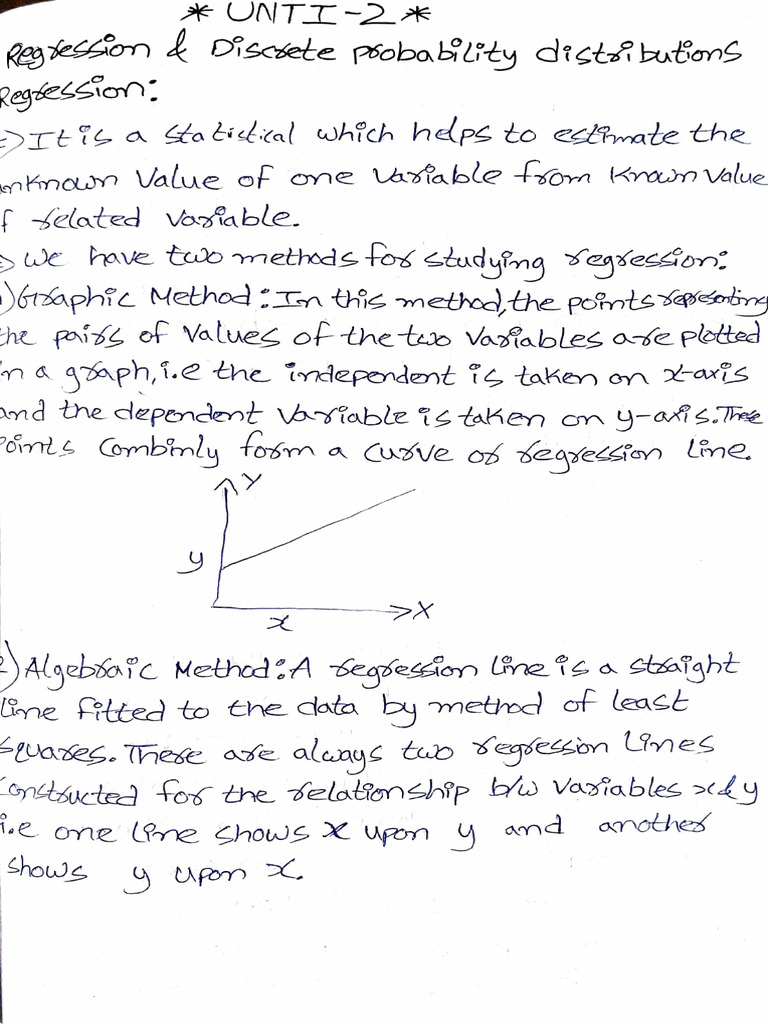Unit 2 | PDF | Statistical Theory | Statistics Unit 2 | PDF | Statistical Theory | Statistics