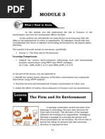 Organization and Management Module 3: Quarter 1 - Week 3 | PDF | Swot ...