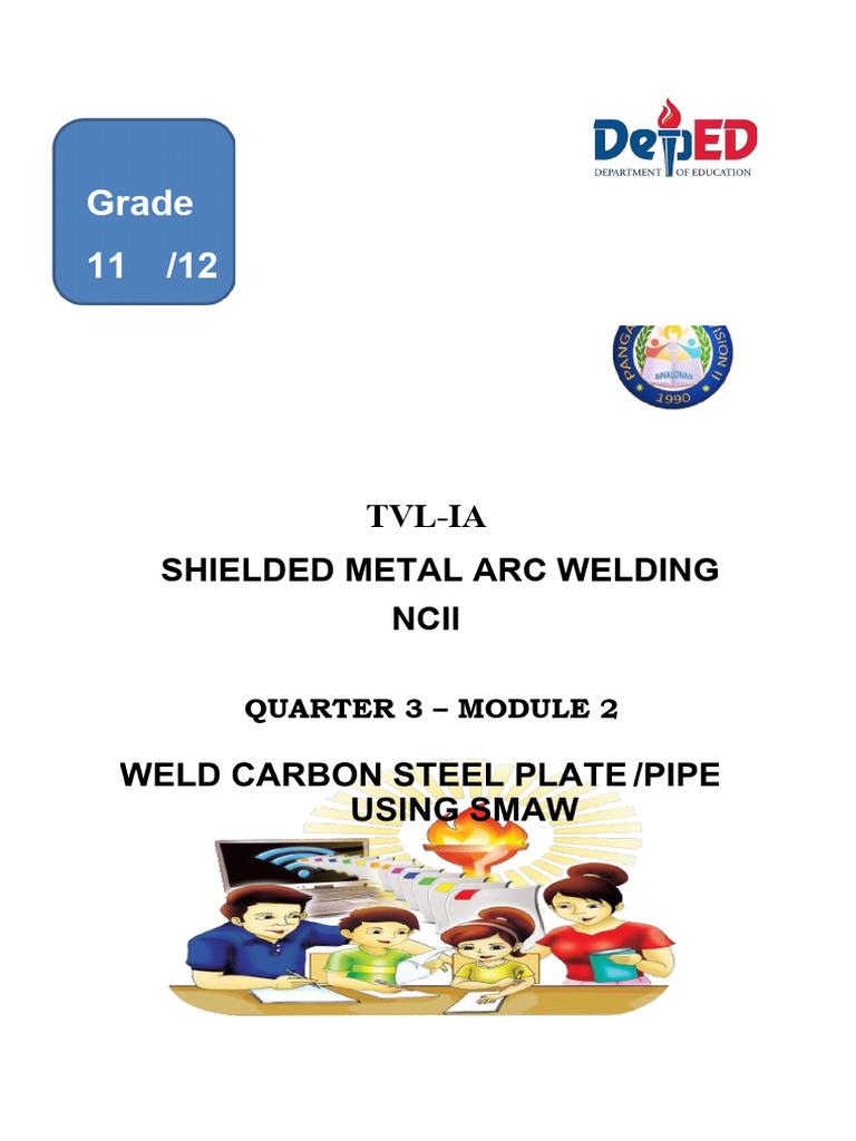 Q3 - MODULE-2 - G11 - Smaw NC 1 | PDF | Welding | Construction