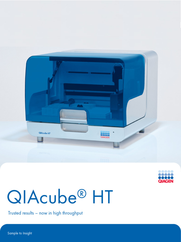 QIAcube HT Flyer 0624 WW QPRO-7356 | PDF | Dna Sequencing | Qiagen
