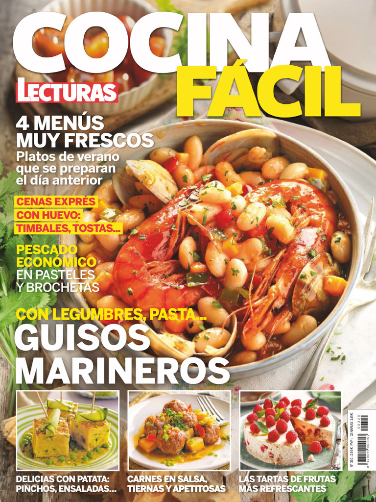 08 24 Cocina Facil Lecturas | PDF | ensalada | Cocinando