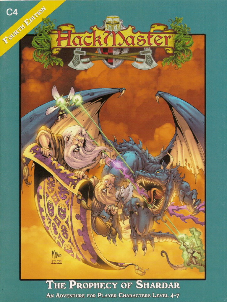 Hackmaster The Prophecy of Shardar | PDF