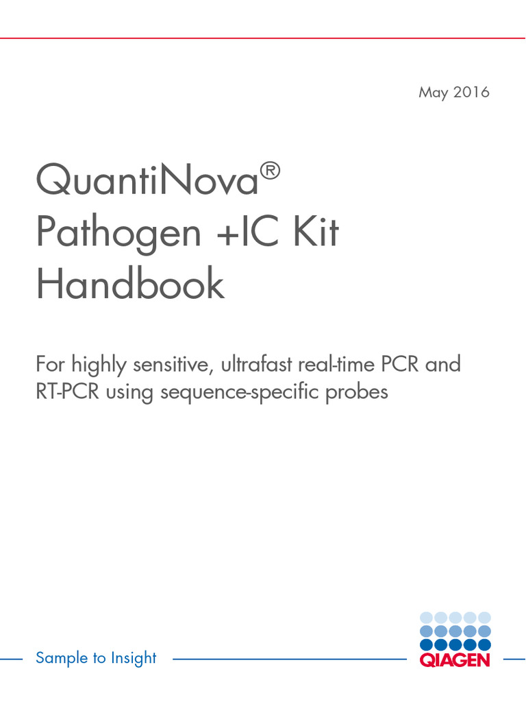 HB-2147-001-1101736-HB QuantiNova Pathogen IC Kit 0516 WW | PDF ...