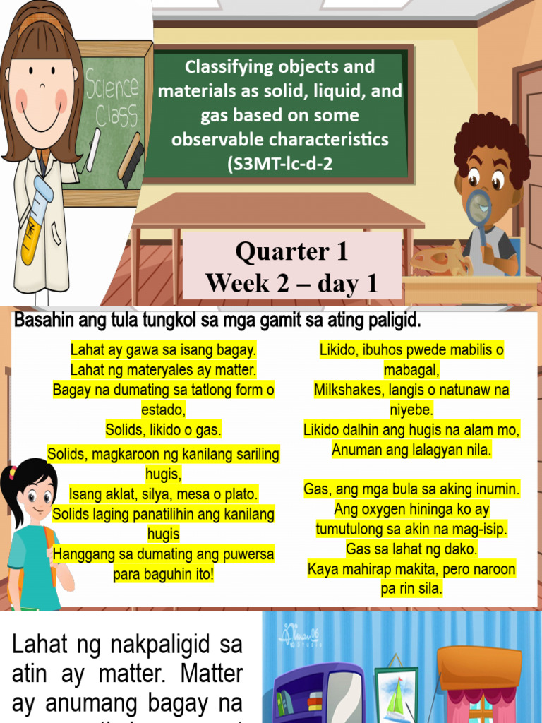 Science 3 q1 - Week 2 Day 1 | PDF