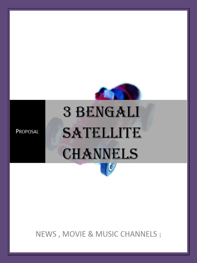 Proposal For 3 Channels | PDF | Satellite Television | Mass Media