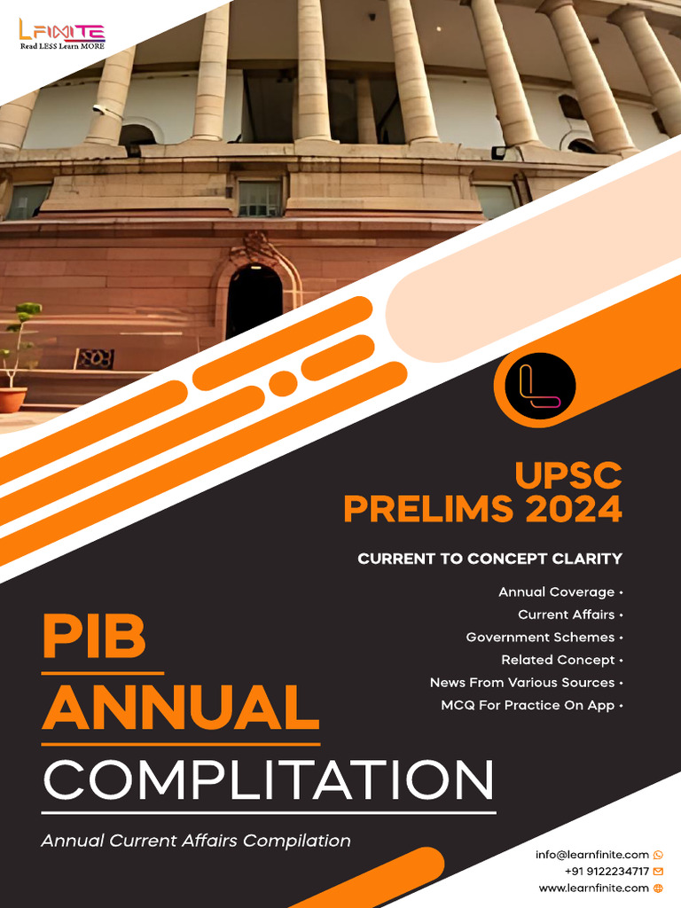 LF Annual PIB Current Affairs Compilation Part 1 | PDF | Technology ...