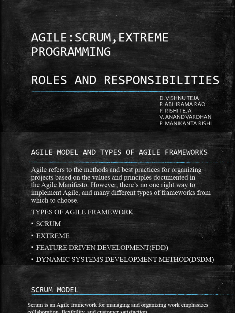 Agile Pdf Scrum Software Development Agile Software Development