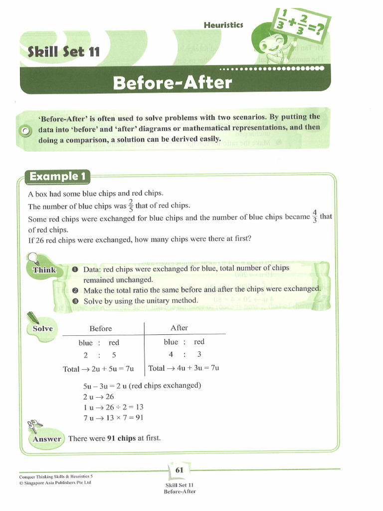Skill Set - 11 (Before-After) | PDF