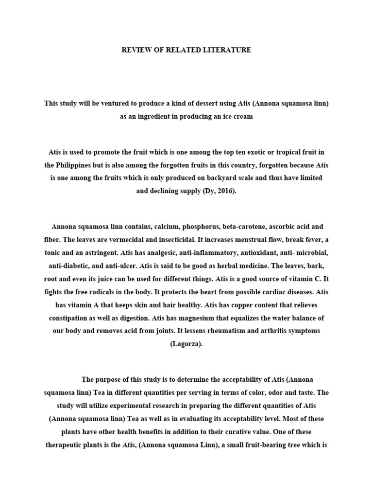 RRL (1) | PDF | Cream | Taste