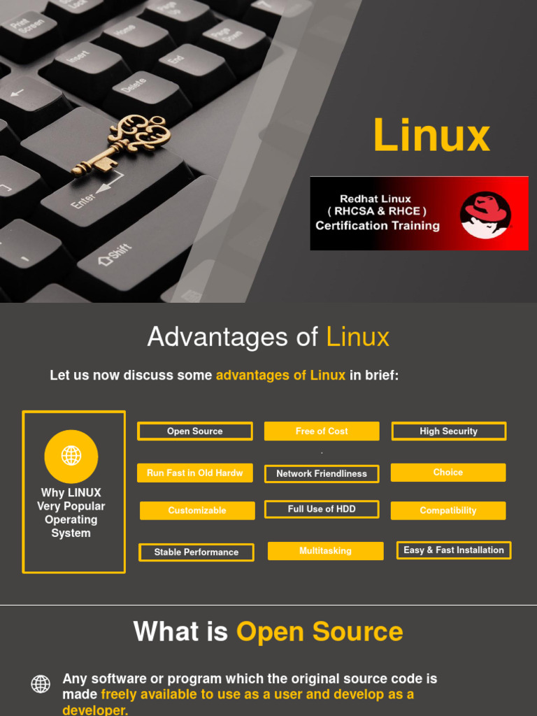 Introduction of Linux | PDF | Operating System | Linux