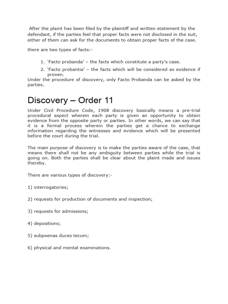 Understanding Discovery and Interrogatories | PDF | Discovery (Law) | Affidavit