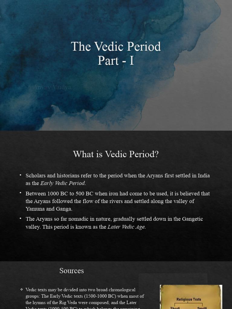 The Vedic Period | PDF | Vedas | Ramayana