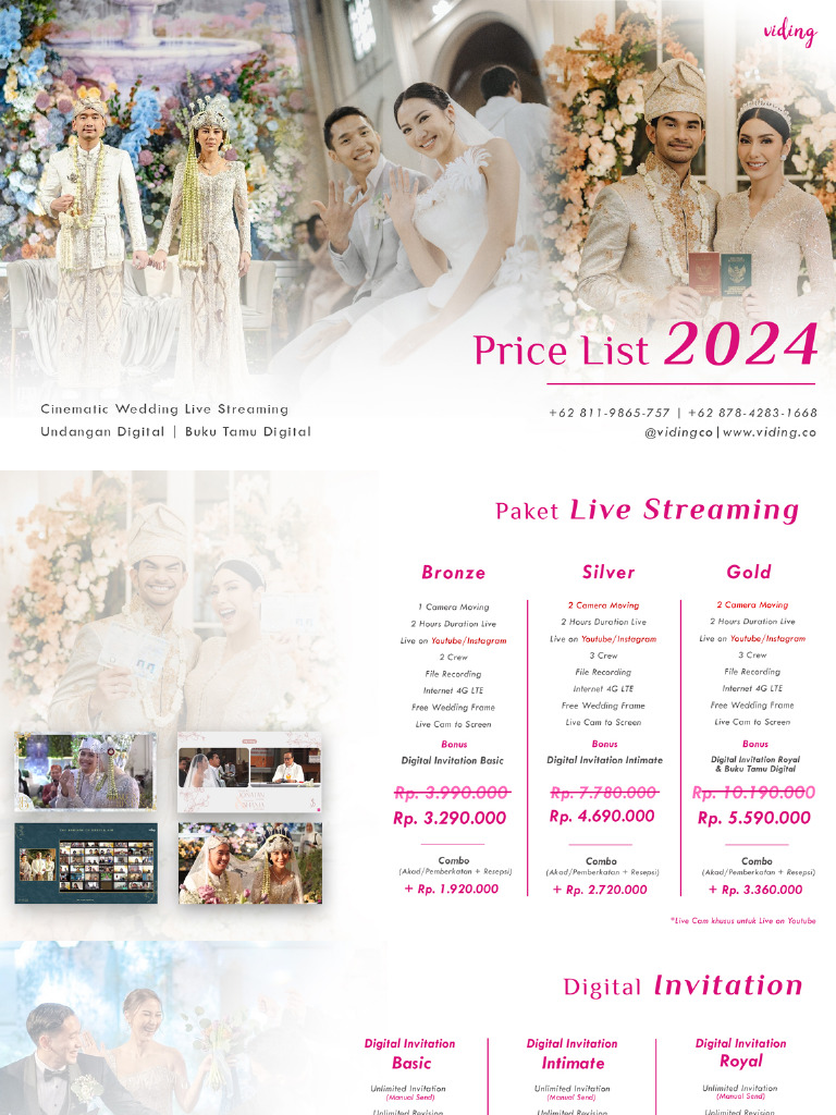 Price List Viding 2024 | PDF