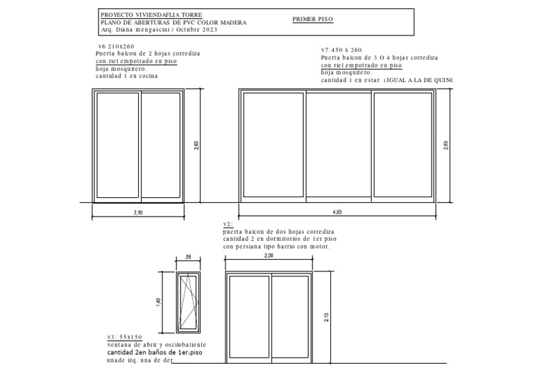 Aberturas de PVC para Vivienda | PDF