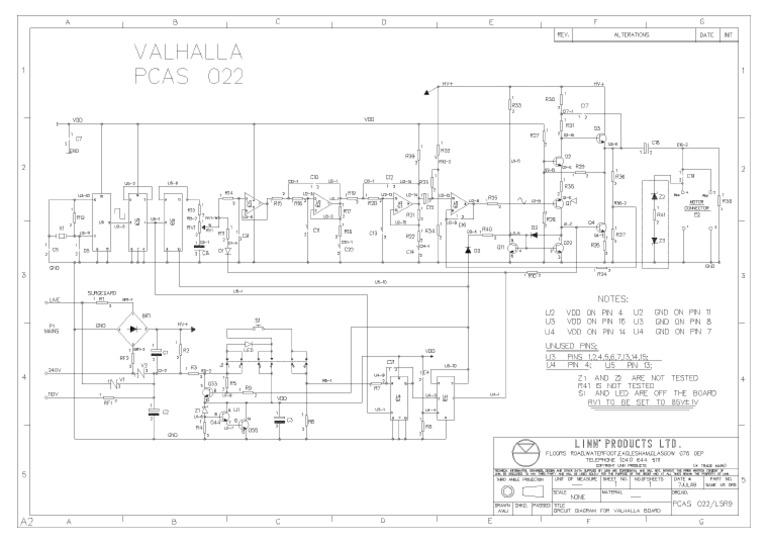 Valhalla Schematic | PDF
