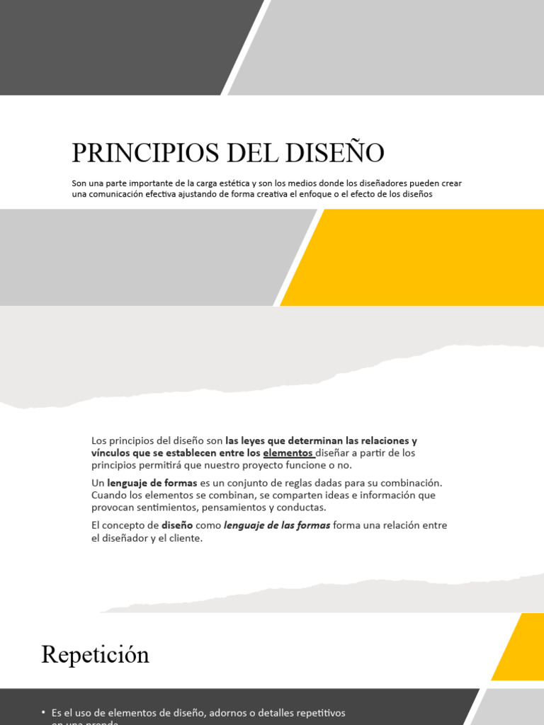 Principios Del Diseño | PDF | Diseño | Ropa