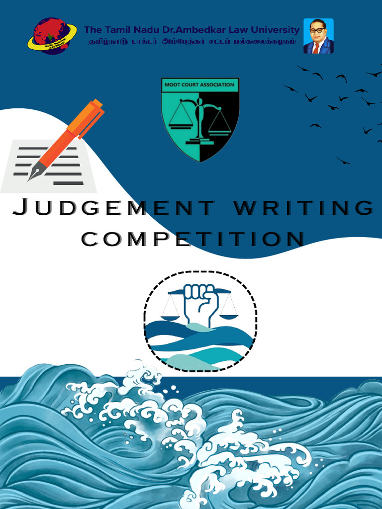 Judgement Writing Competition | PDF | Judgment (Law) | Justice