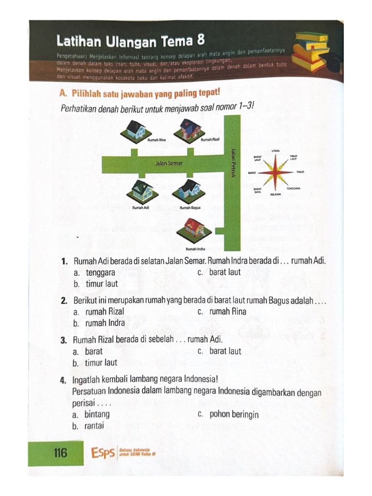 Latihan Ulangan Tema 8 | PDF