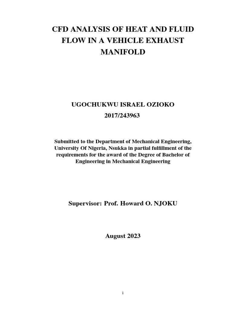 CFD Modelling | PDF | Computational Fluid Dynamics | Engines
