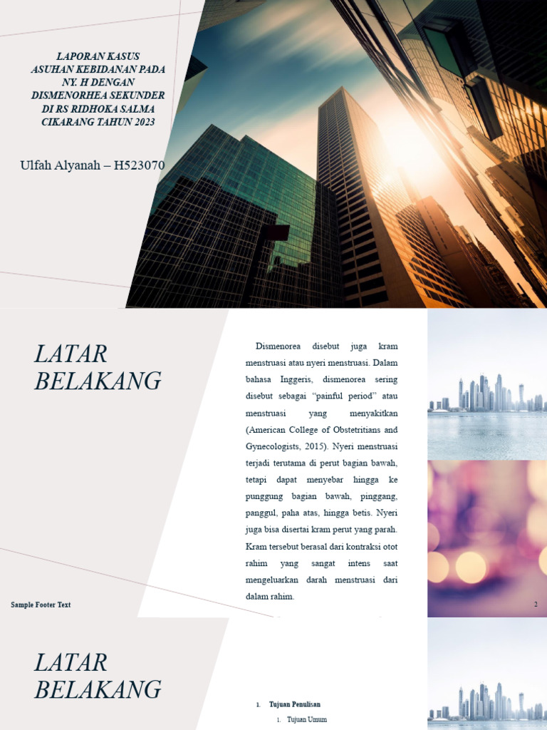 LK Stase Remaja - ULFAH ALYANAH - H523070 | PDF