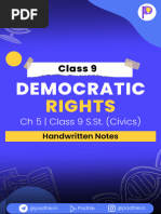 Civics Chapter - 1 Class 9 Notes | PDF | Democracy | Political Ideologies