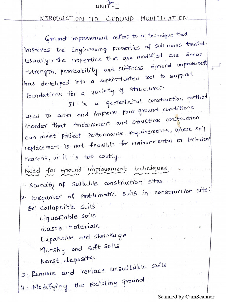 Ground improvement techniques | PDF | Soil | Soil Science