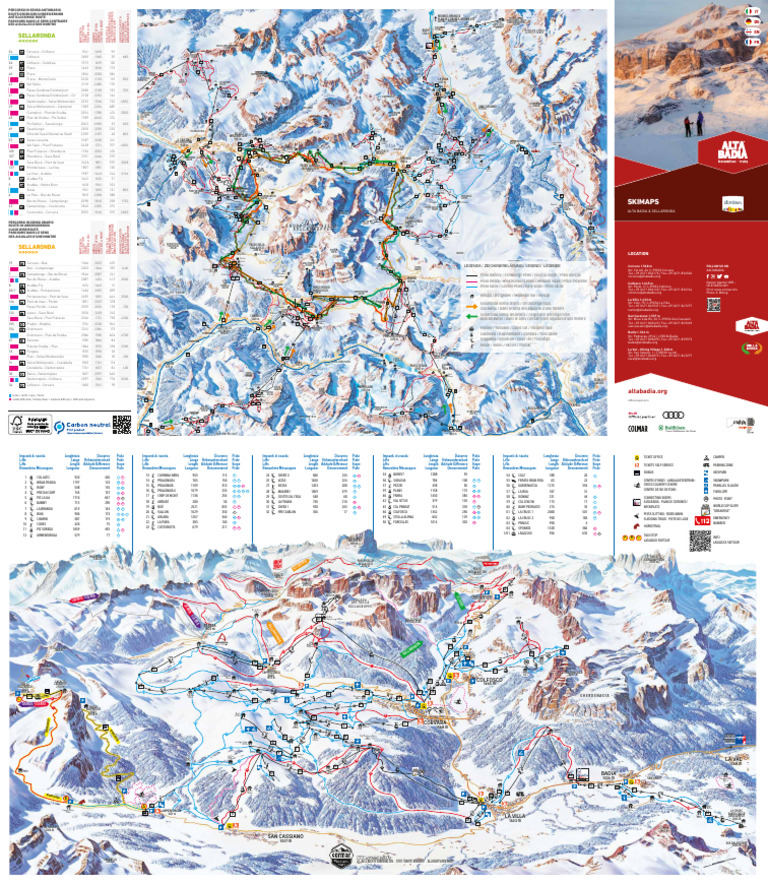 Sella Ronda Map | PDF