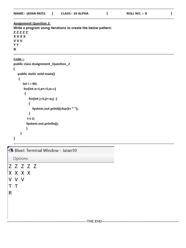 Coding Pattern for Class 10 Students | PDF