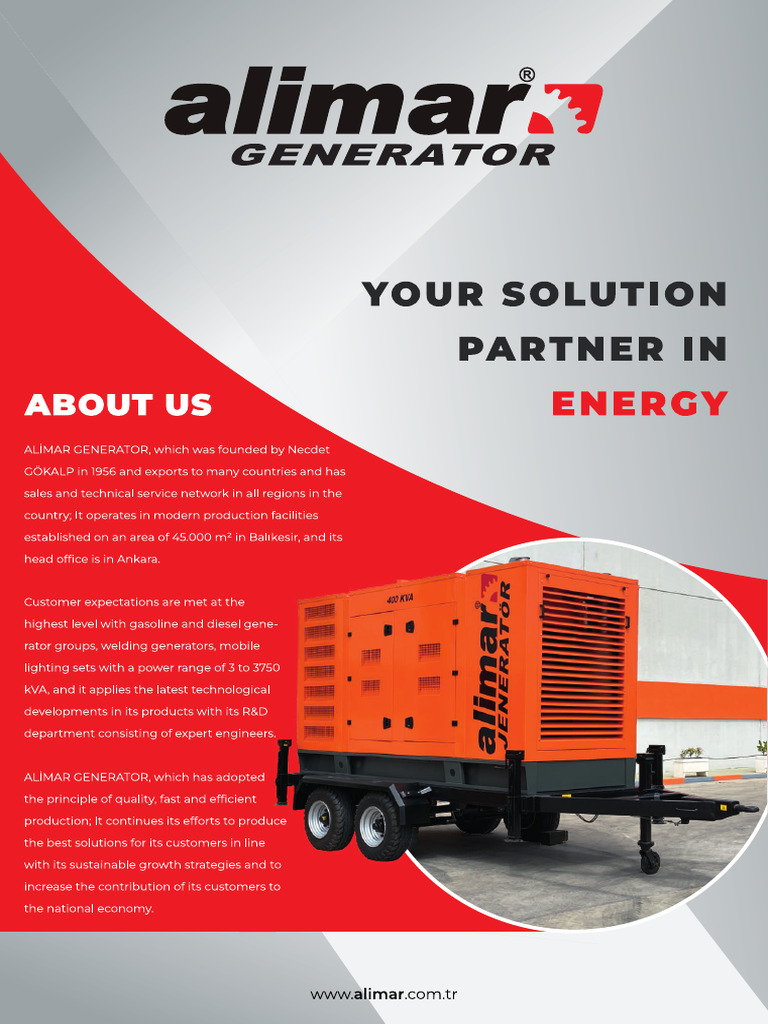 Alimar - Diesel Generators | PDF