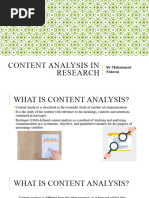 Content Analysis - A Step-by-Step Guide With Examples | PDF ...