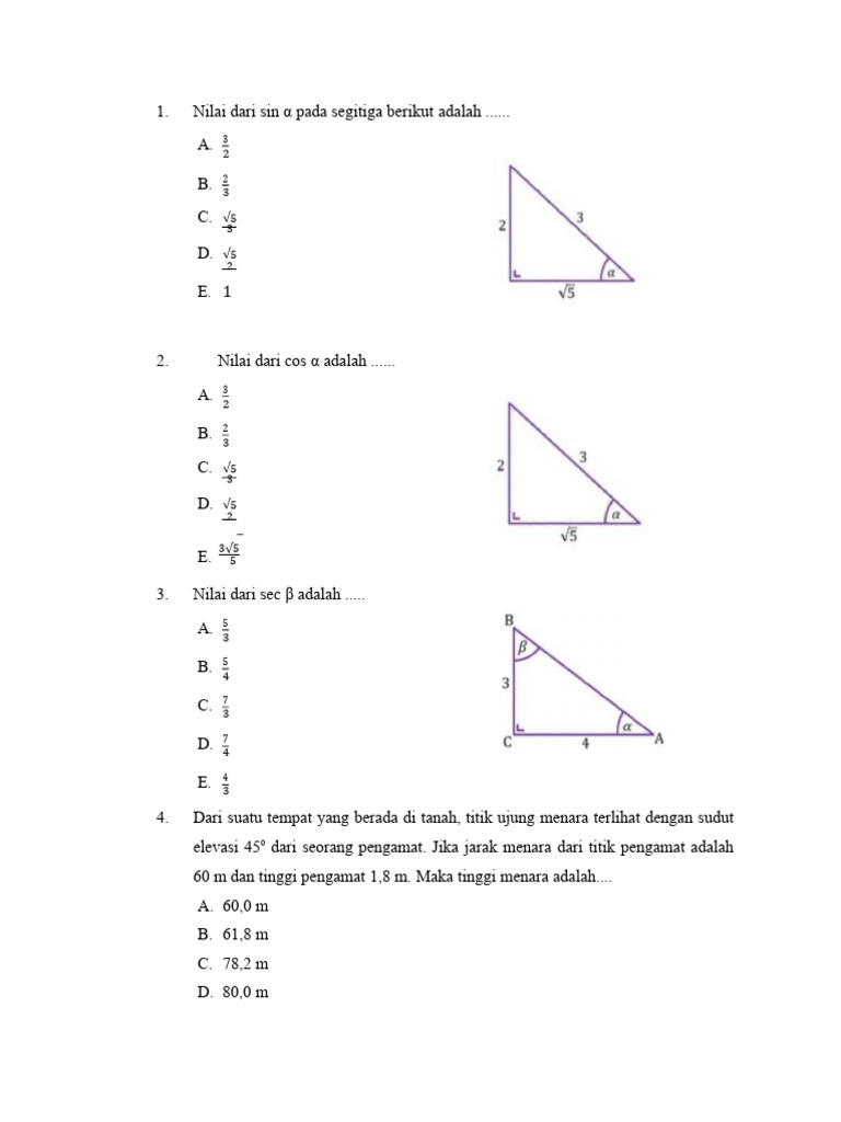 Latihan Soal Matematika Kelas X | PDF | Metode & Bahan Ajar | Sains & Matematika