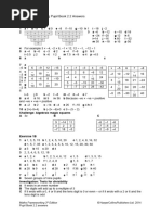 ST (P) Maths 3A Answers - Original | PDF | Matrix (Mathematics) | Geometry