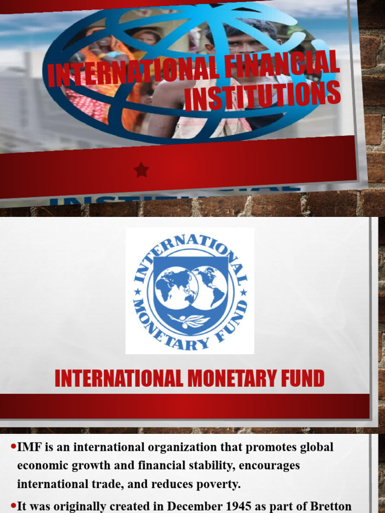 International Financial Institution | PDF | World Bank | International ...
