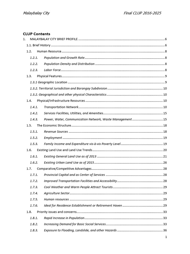 Vol 1 CLUP | PDF | Road