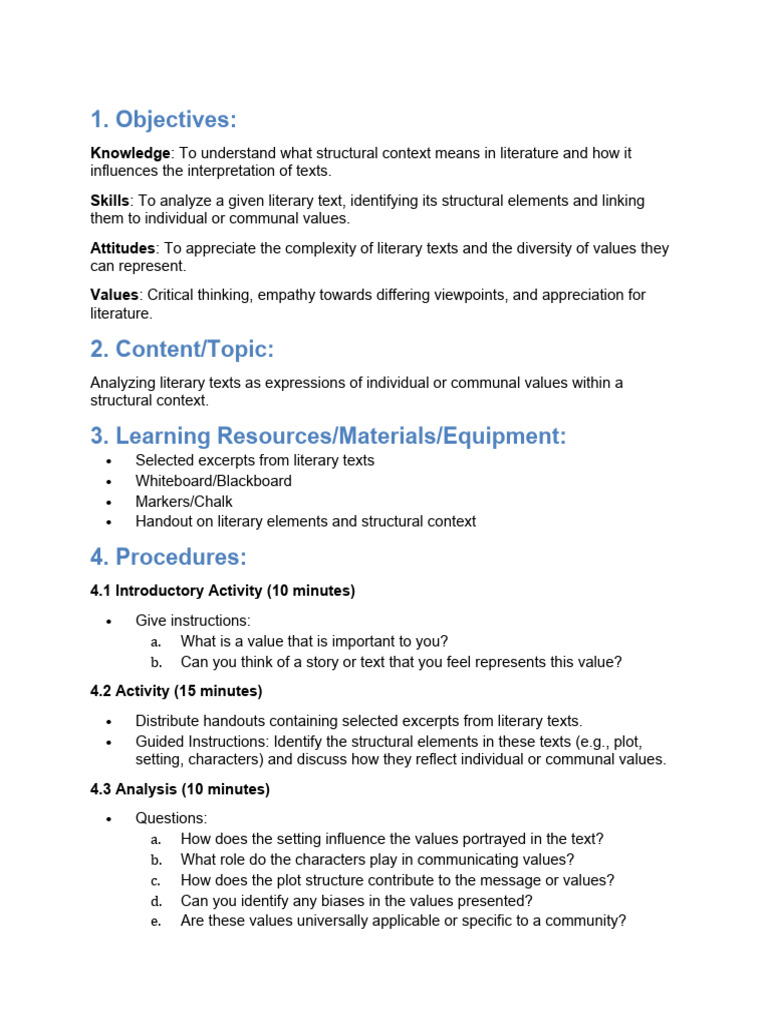 Analyzing Literary Texts As Expressions of Individual or Communal ...