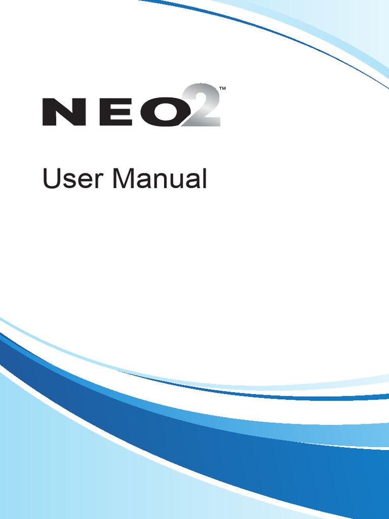 NEO2 User Manual | PDF | Copyright | Computing