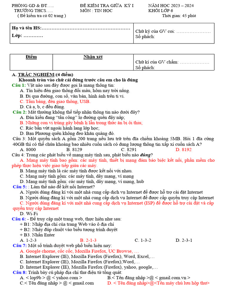 De-thi-giua-hoc-ki-1-tin-hoc-6-sach-ket-noi-tri-thuc-voi-cuoc-song-de-6 | PDF