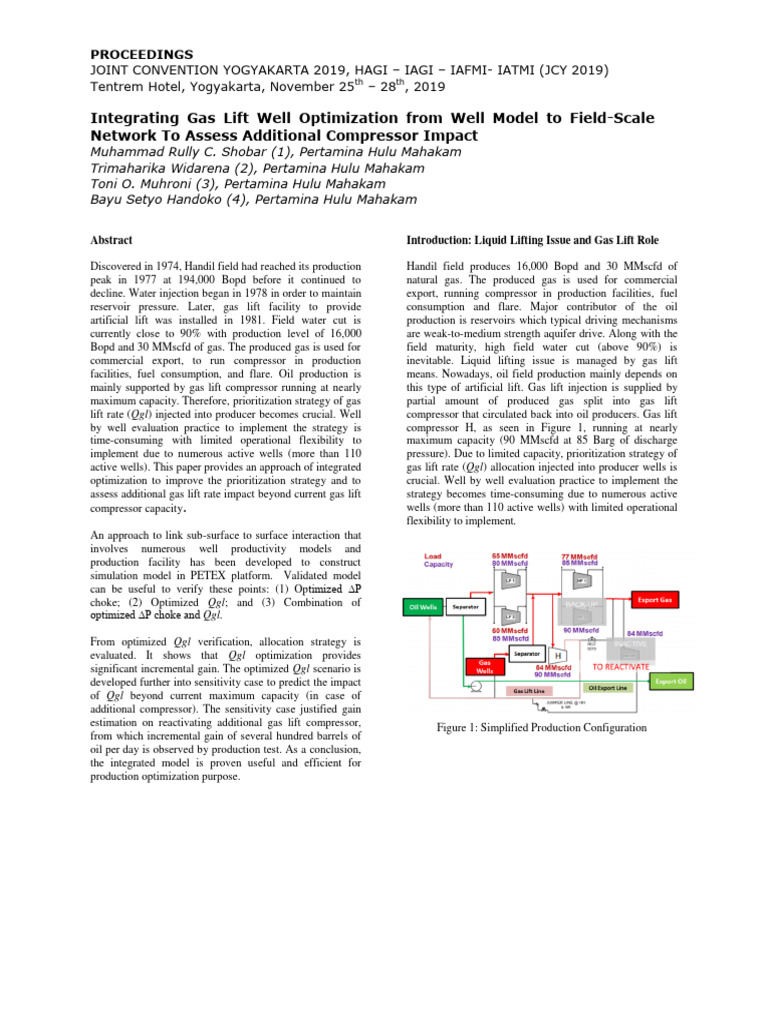 JCY19-0875 Integrating Gas Lift Well Optimization From Well Model To ...