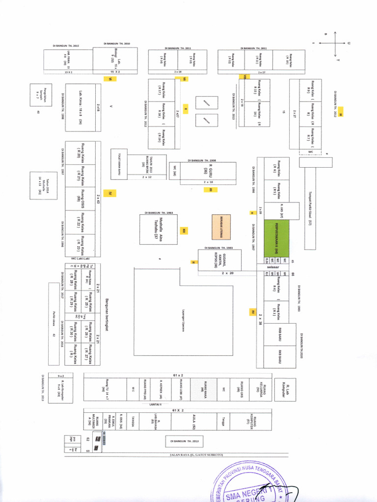 Denah Sekolah Ok | PDF