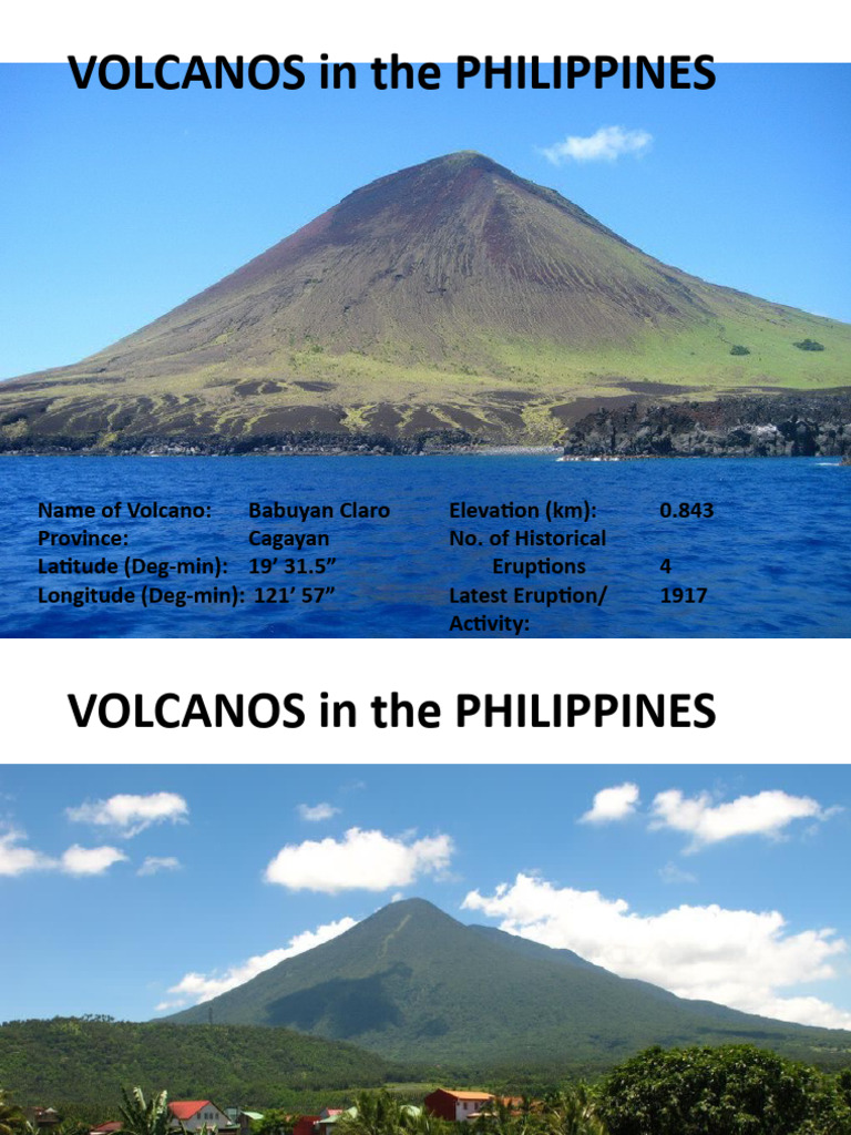 Philippine Volcanoes Overview | PDF | Earth Sciences | Geography