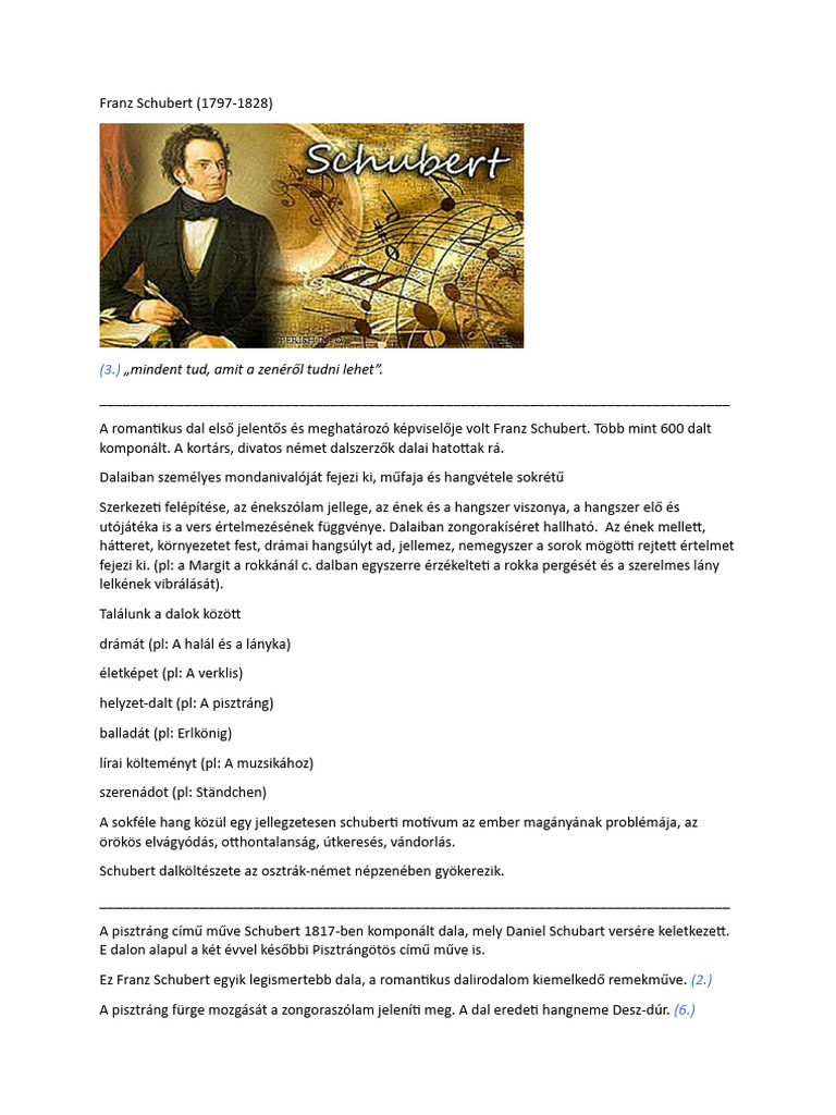 Franz Schubert | PDF