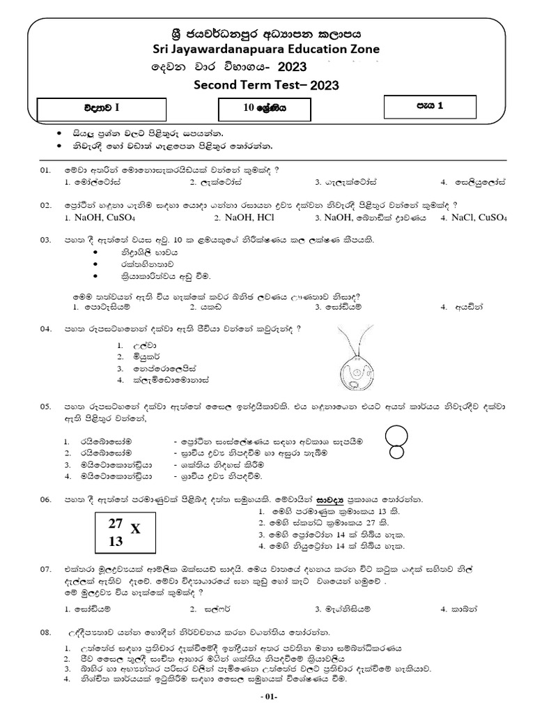 Science Grade 10 SM 1 | PDF