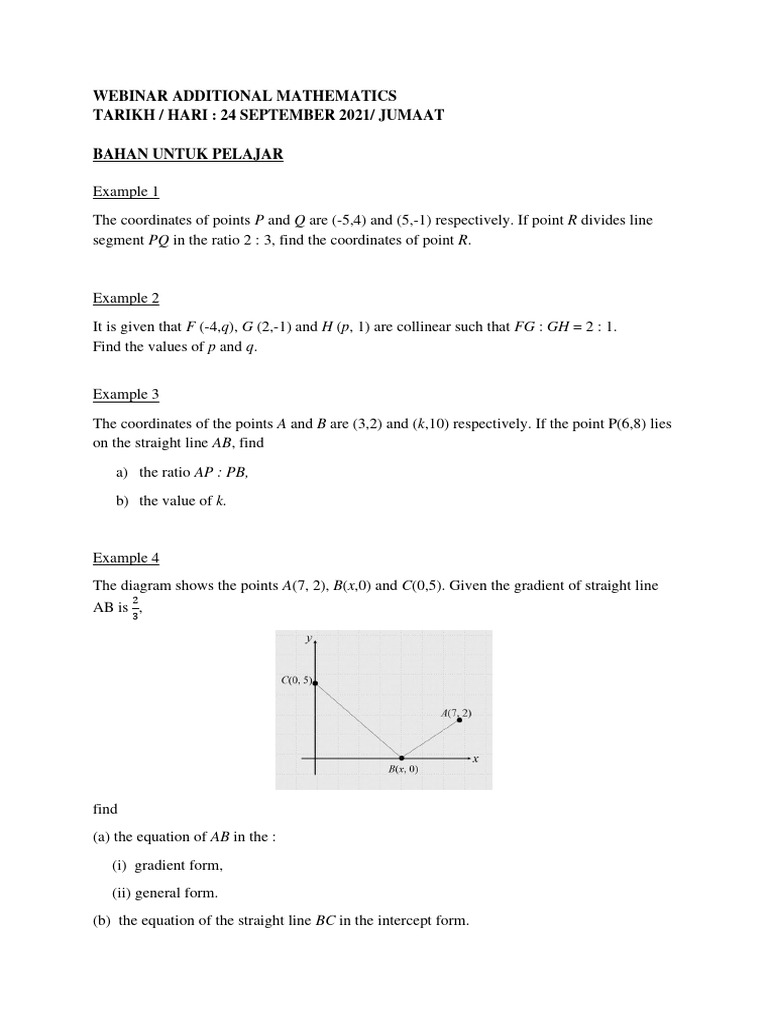 Coordinate Geometry | PDF | Line (Geometry) | Analytic Geometry