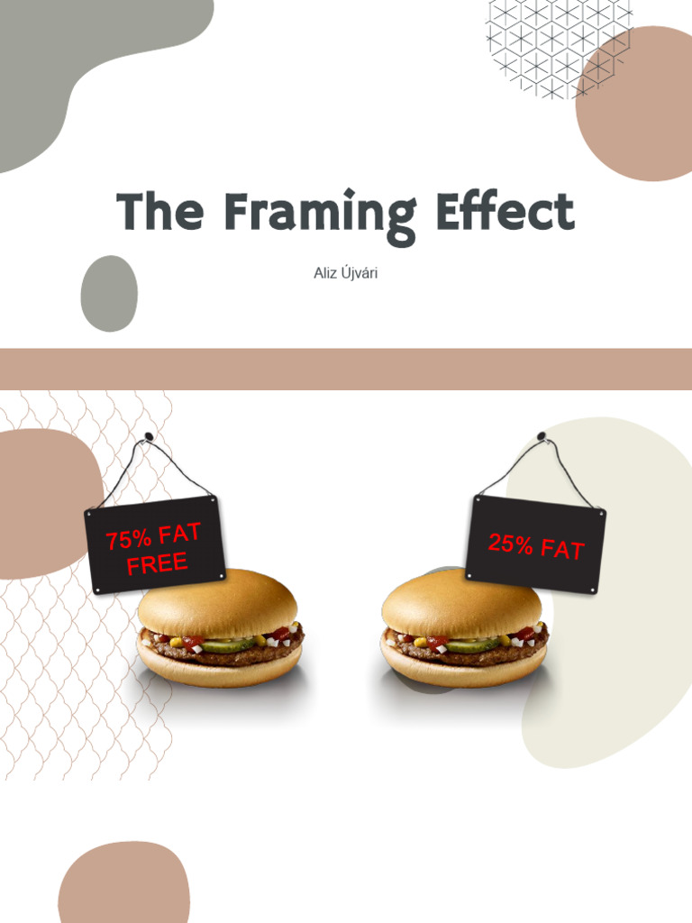 Understanding the Framing Effect | PDF | Home & Garden